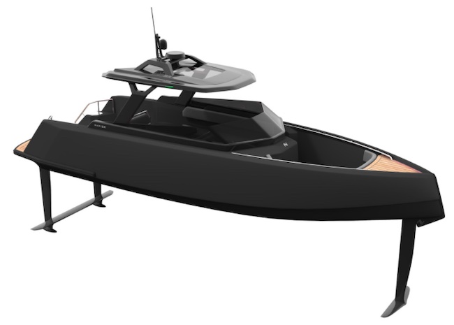High-tech / High speed electric boat debuts