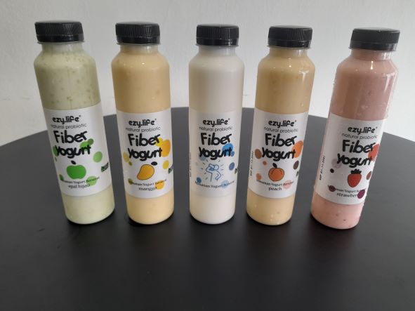 Ezylife Fiber Yogurt offers "good bacteria" to promote healthy ...
