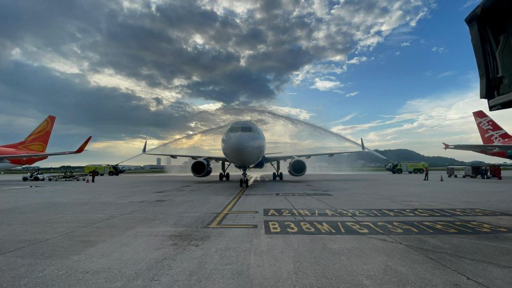 IndiGo Airlines inaugural flight from Chennai to Penang ...